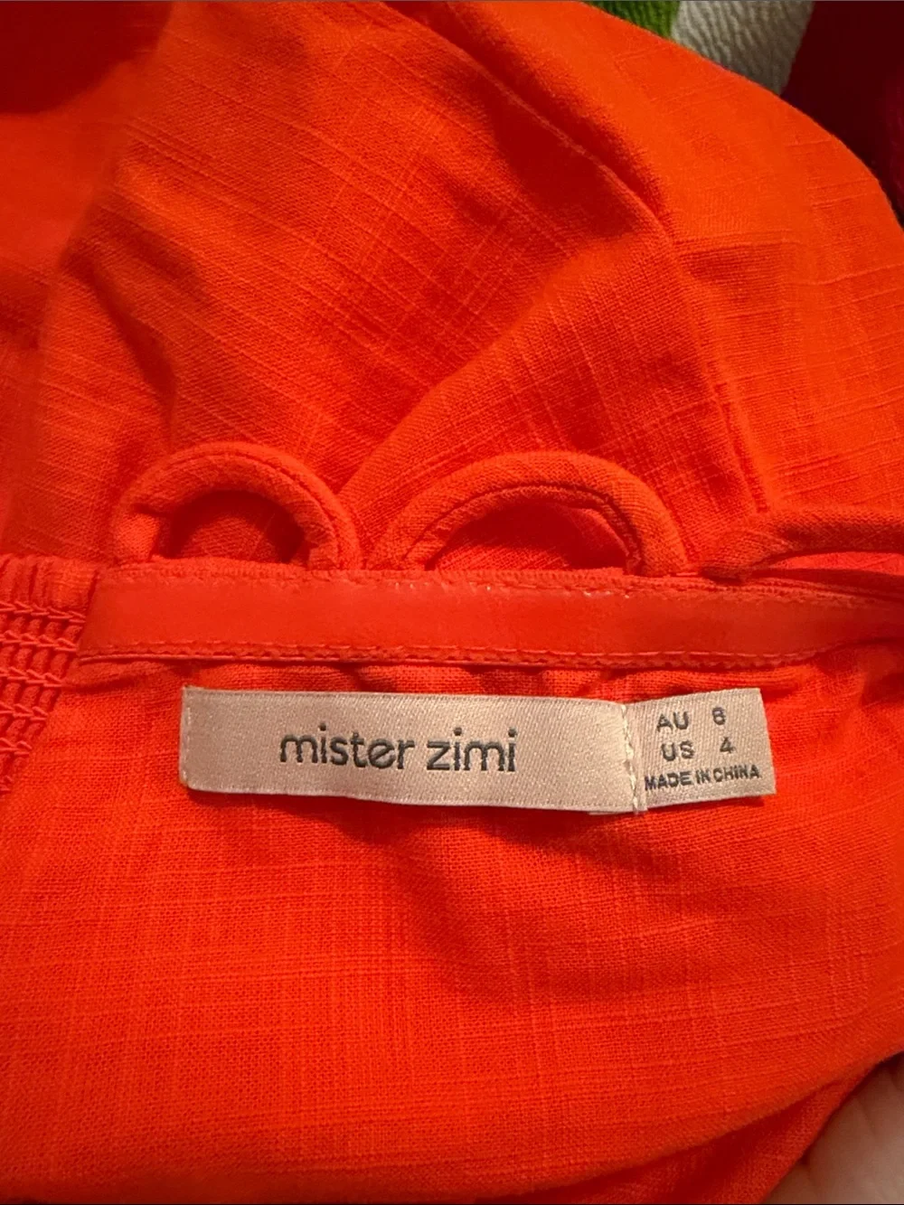 Mister Zimi | Dresses | Mister Zimi Strapless Orange Maxi Dress With ...